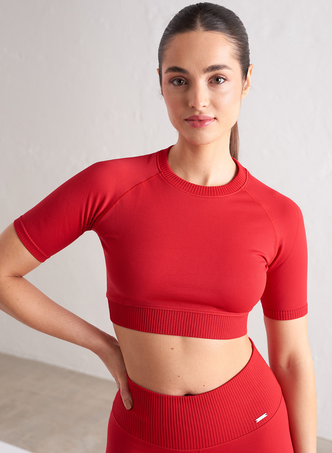 Salsa Limitless Seamless Cropped Tee – AIM'N AU