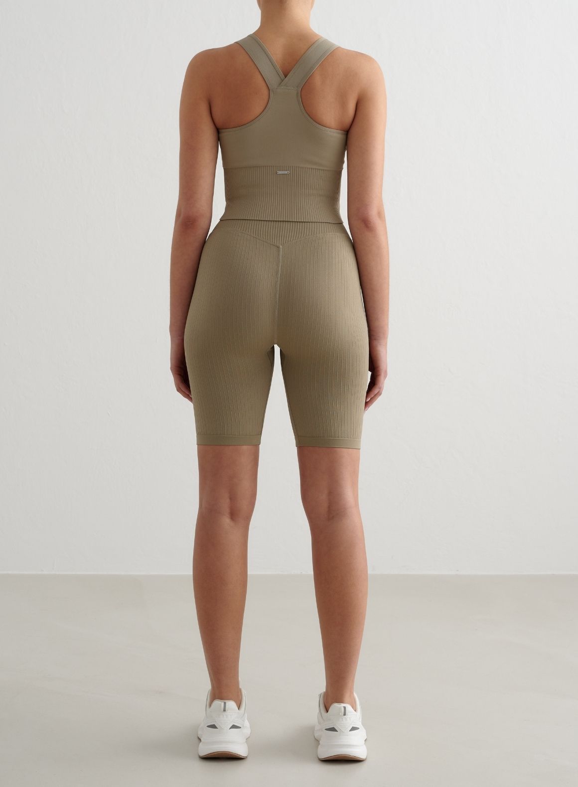 Green Tea Ribbed Seamless High Support Bralette – AIM'N AU