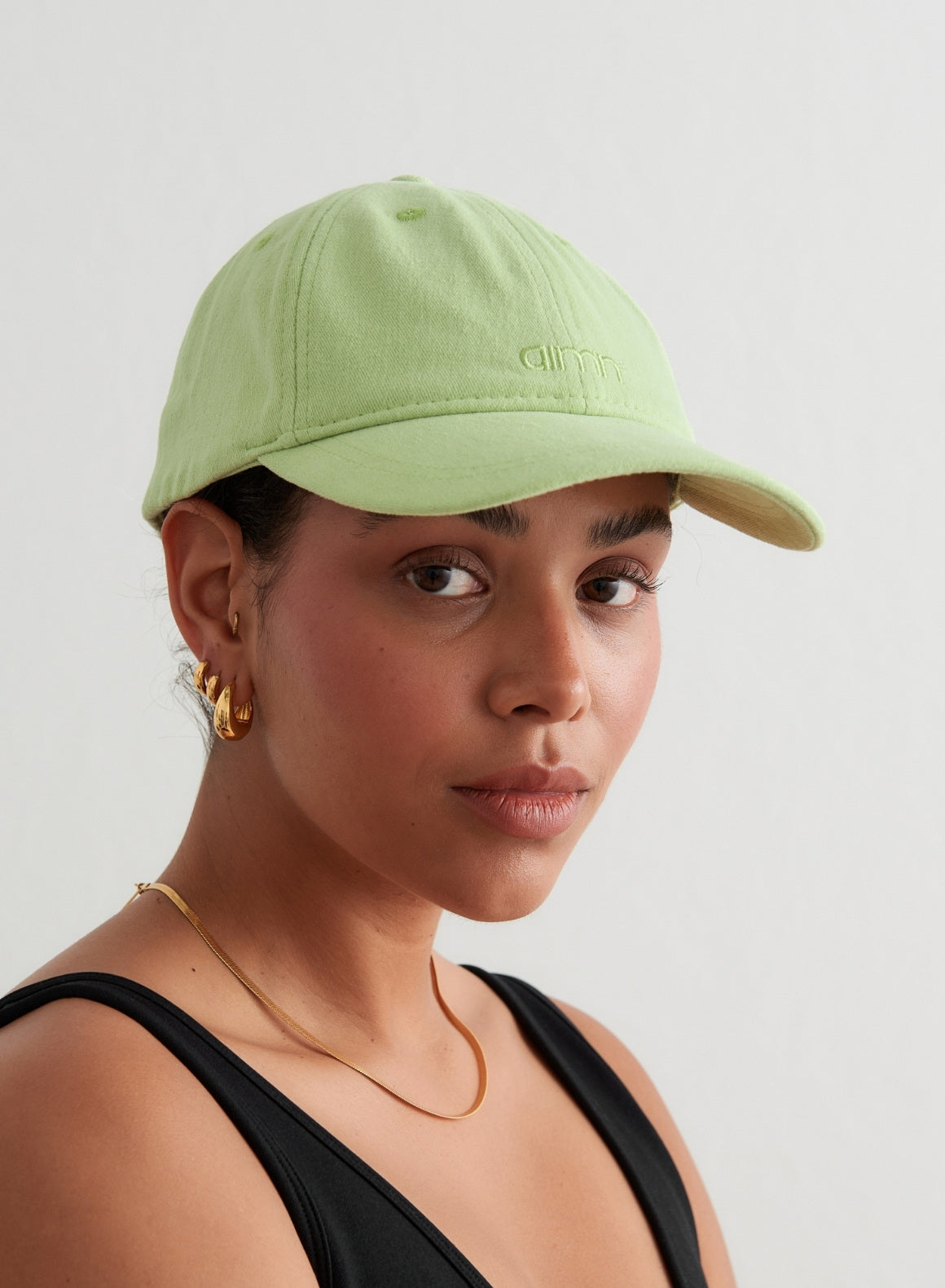 Matcha Small Logo Cap – AIM'N AU